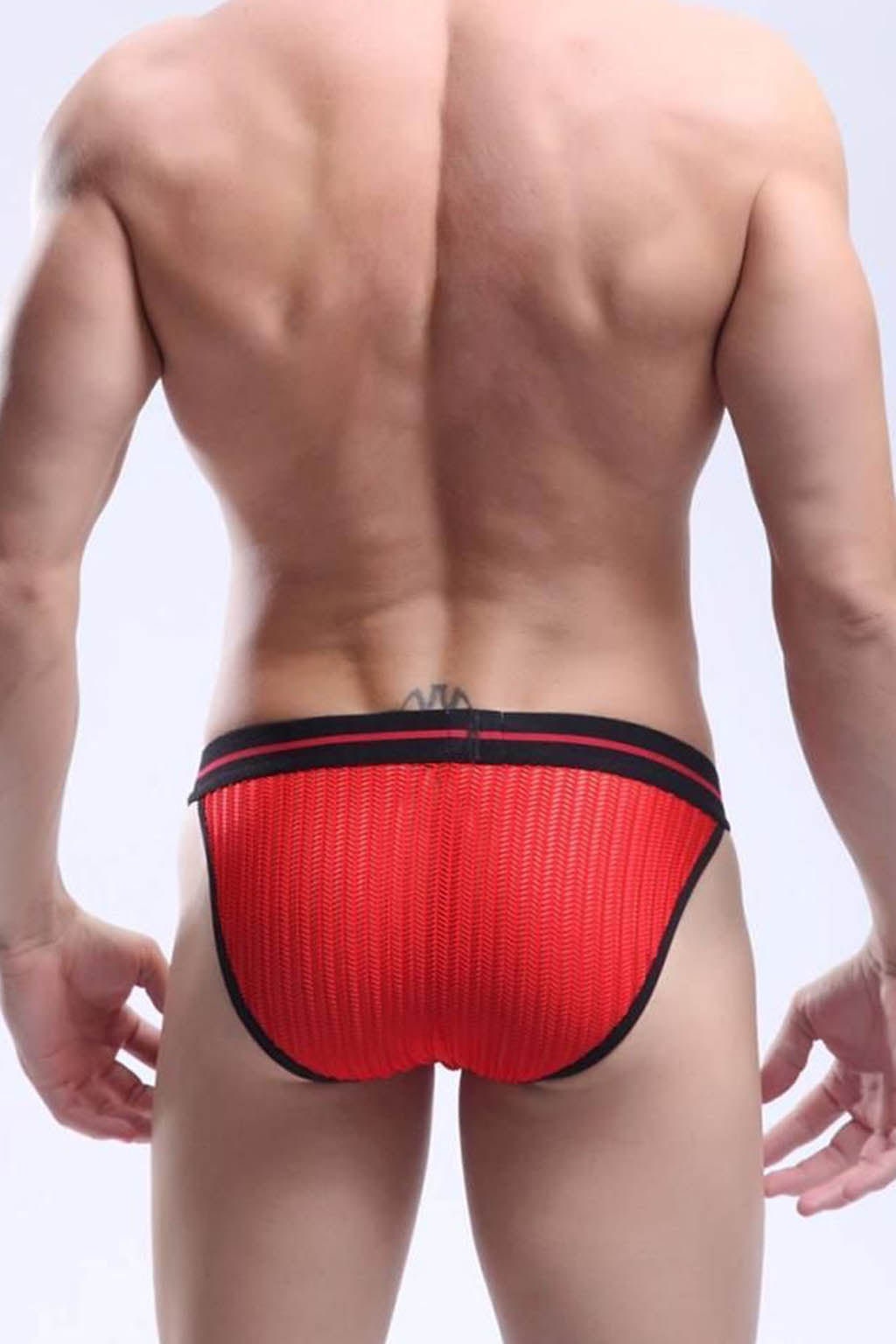 Manview Mesh Pouch Bikini Low Rise Underwear - Etsy