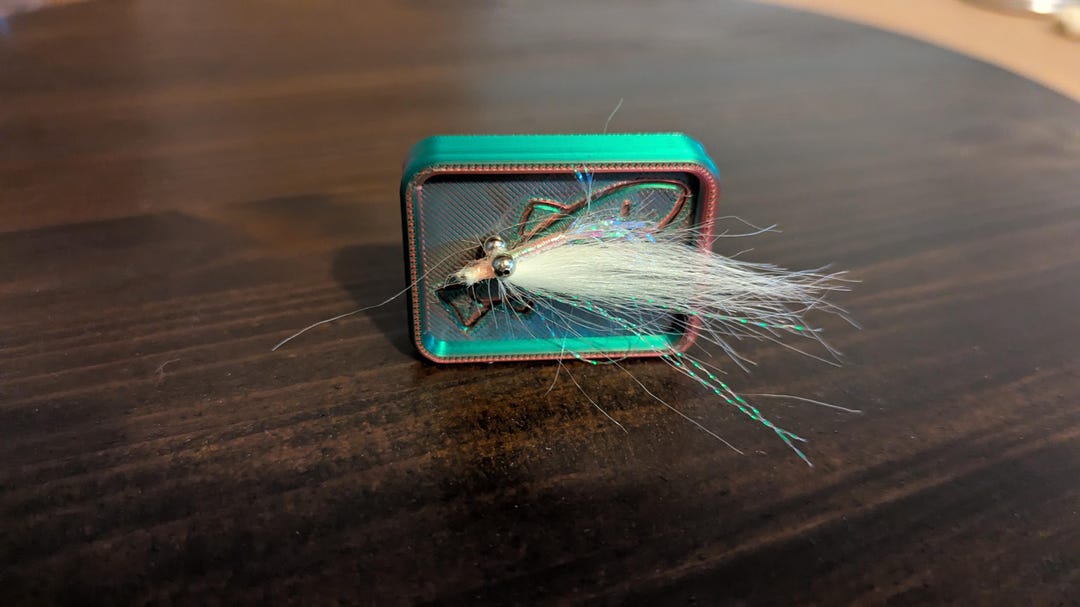 Trout - Streamer Holder - Square Design - Etsy