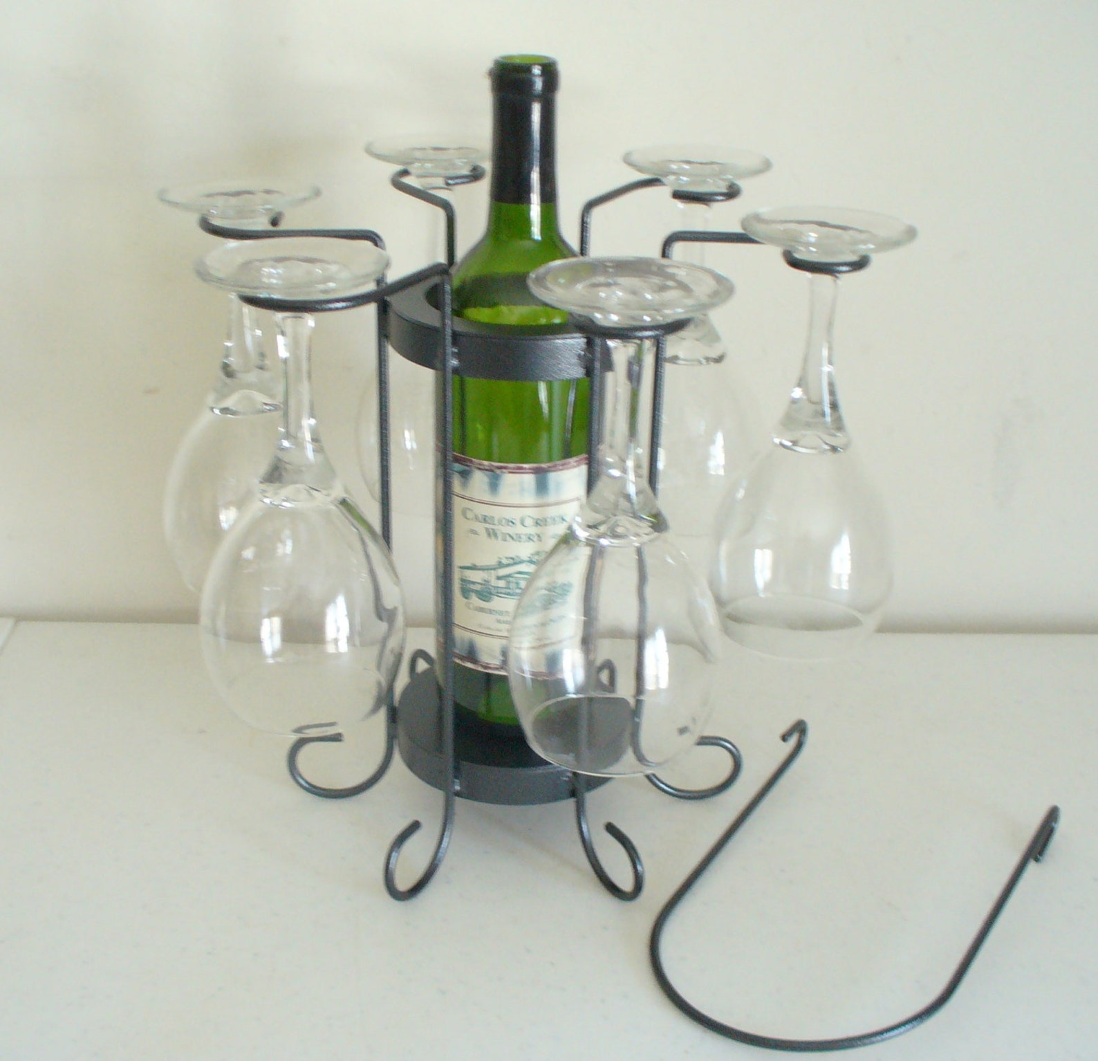 6-glass Tabletop Wine Holder - Etsy
