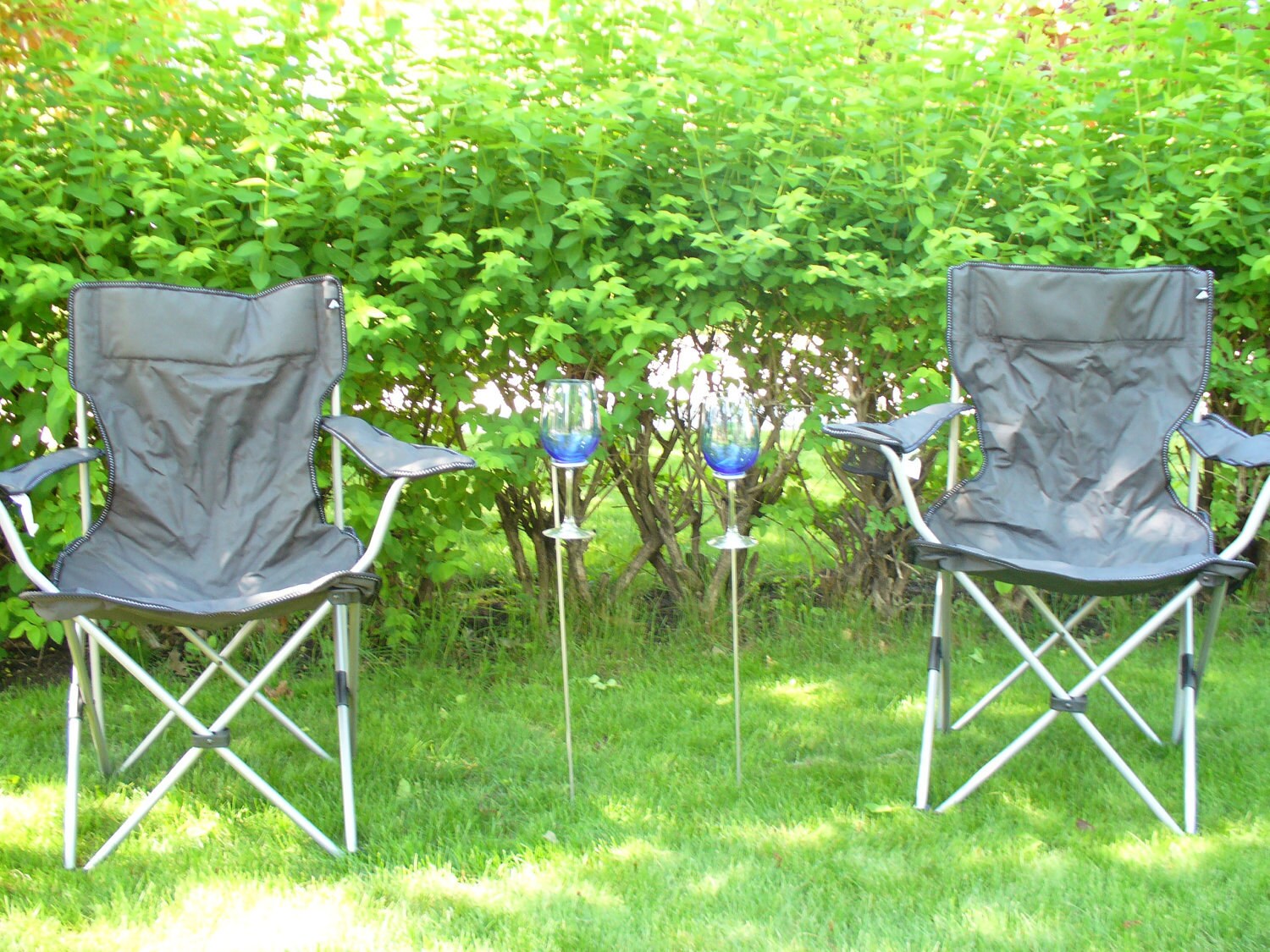 Set of 4 Outdoor Wine Glass Holders - Etsy