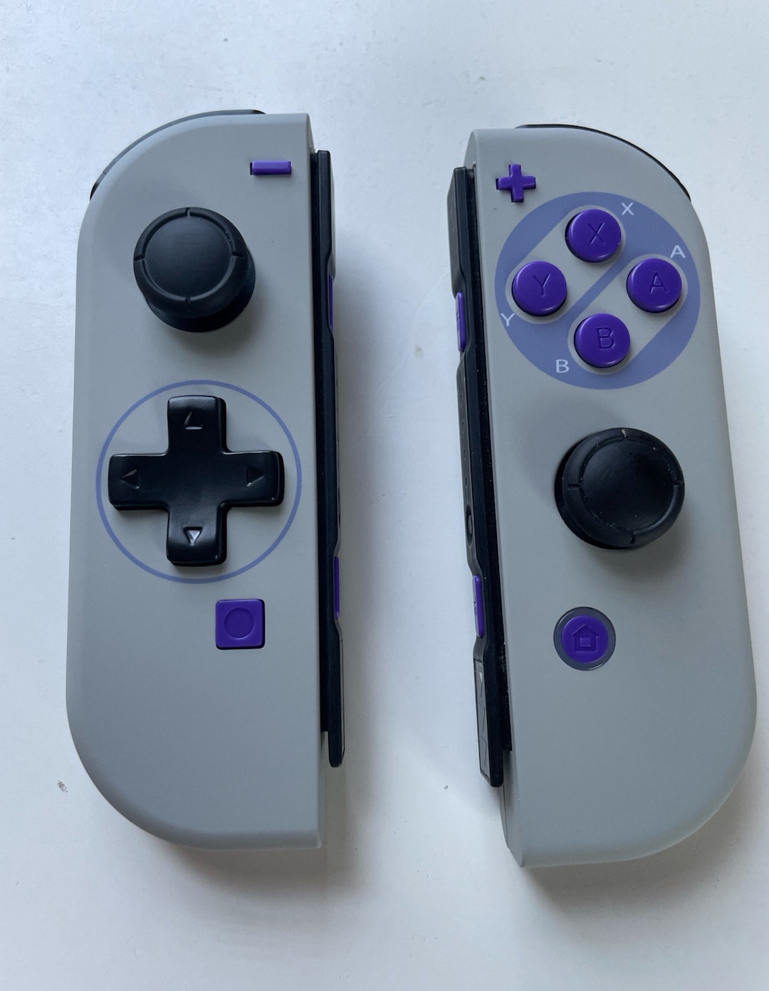 SNES Nintendo Switch Joy-con Controllers - Etsy