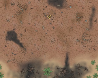 Woodland Fork Battle Map, D&D Battle Map, Dungeons and Dragons, Dnd ...