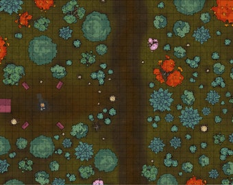 Desert Battle Aftermath Battle Map, D&D Battle Map, Dungeons and ...