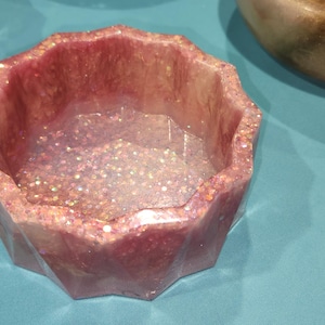 Champagne Pink Trinket Bowl - Etsy