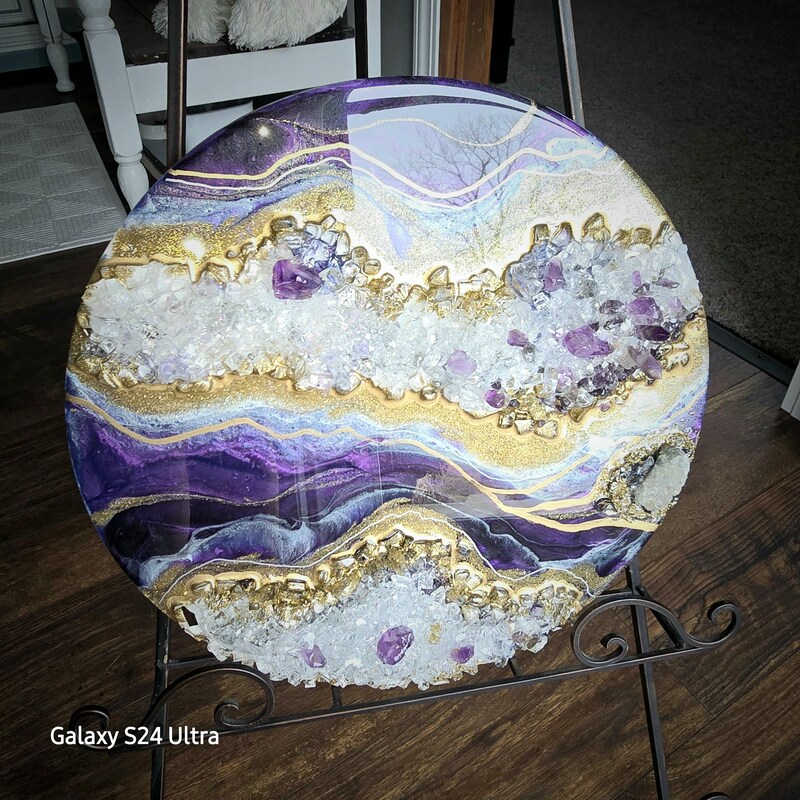 Geode Wall Art - Etsy