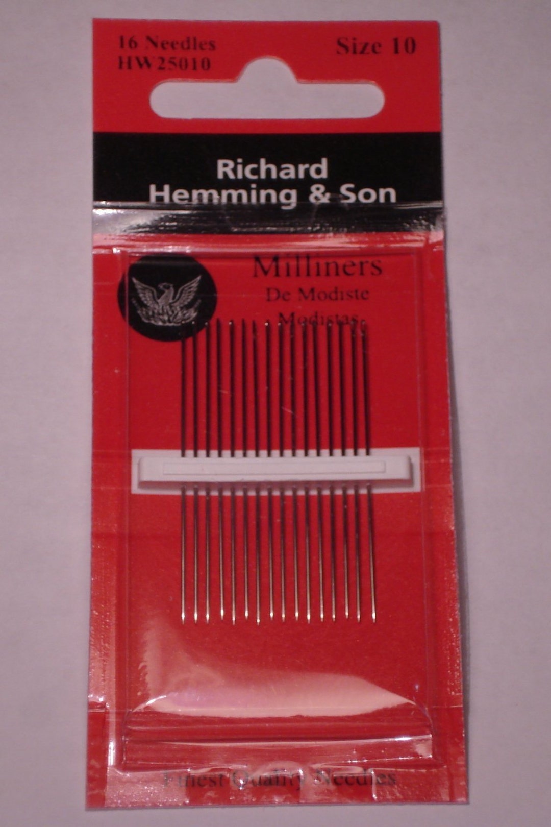 HEMMING & Son ENGLISH Milliners Sewing Needles SIZE 10 16 Needles - Etsy