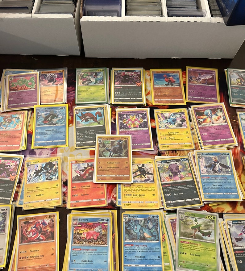 100 Pokemon Card Lot, Holo & Ultra Rare Guaranteed - Etsy