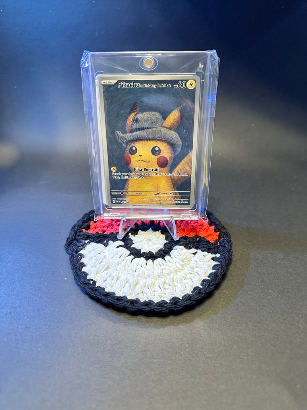 Single Card Holder Acrylic UV One-touch Magnetic Fits Pokémon, DBS, Yu ...