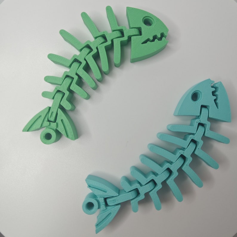 Fish Skeleton Fidget Toy - Etsy