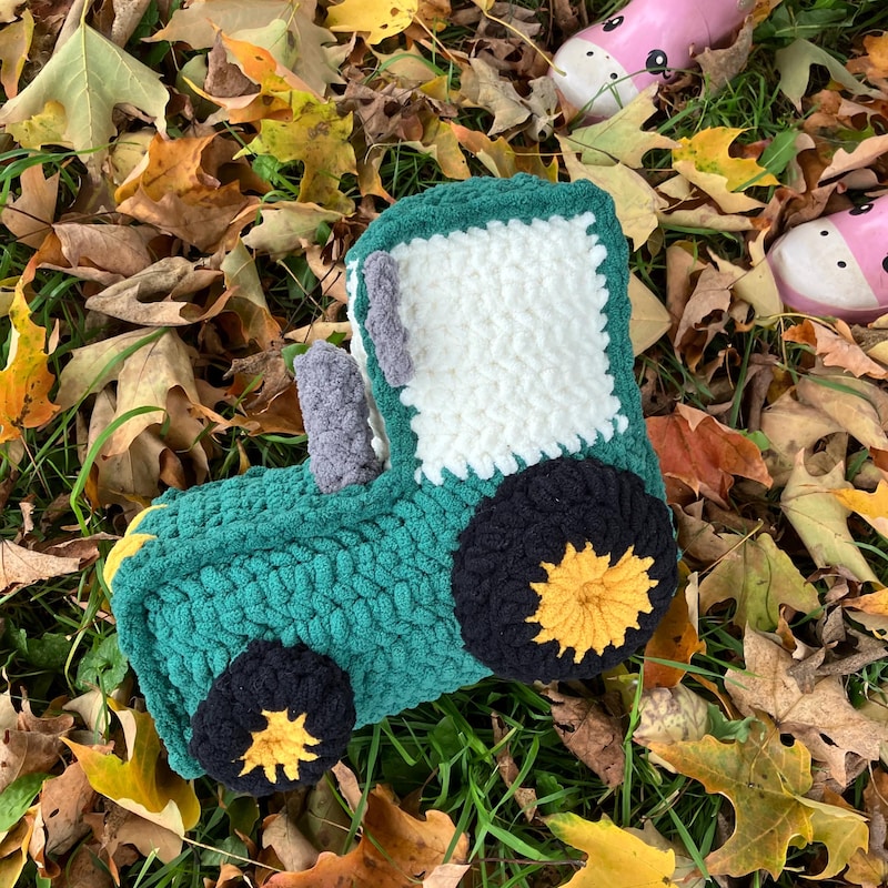 Crochet Tractor - Etsy