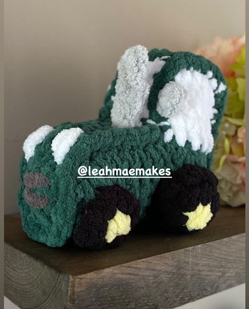Tractor Crochet Pattern - Etsy