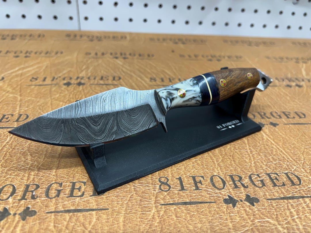 Single Knife Stand Holds One Knife 81forged - Etsy