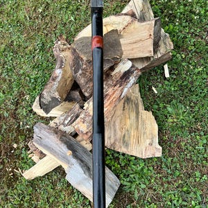 Custom Damascus Hatchet Beautiful Hand Carved Wood Handle Men’s Gift ...