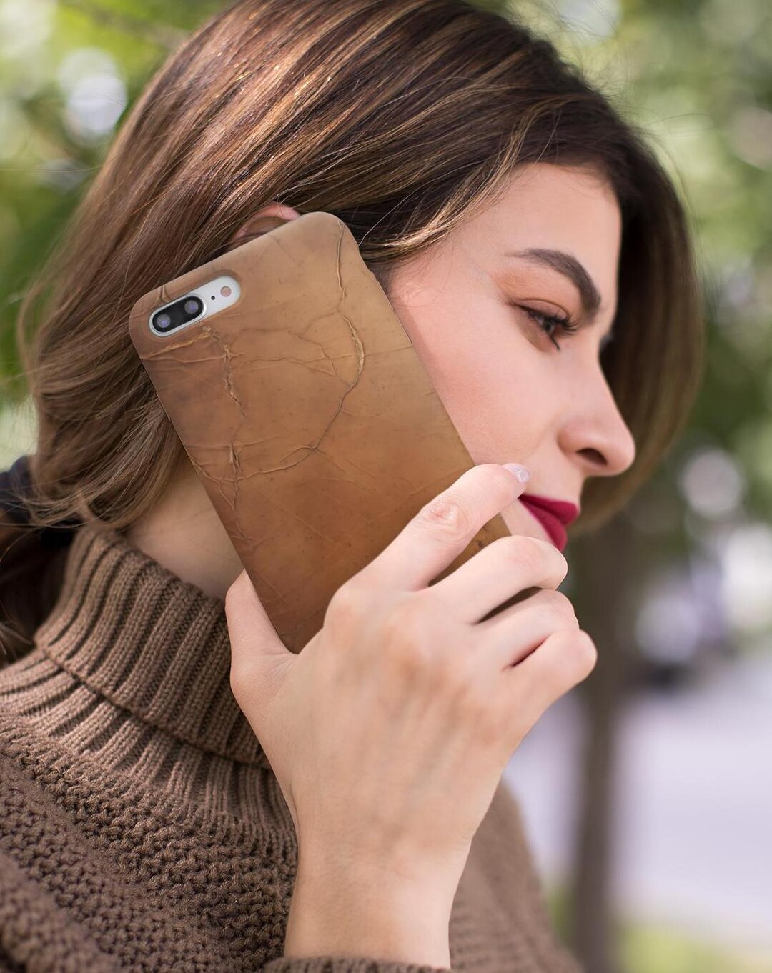 Distressed Leather Look Tough Cases, Rugged Phone Case, Protective ...