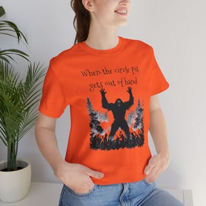 When the Circle Pit Gets Out of Hand Shirt, Bigfoot Mosh Pit Shirt, Sasquatch Shirt, Sasquatch ...