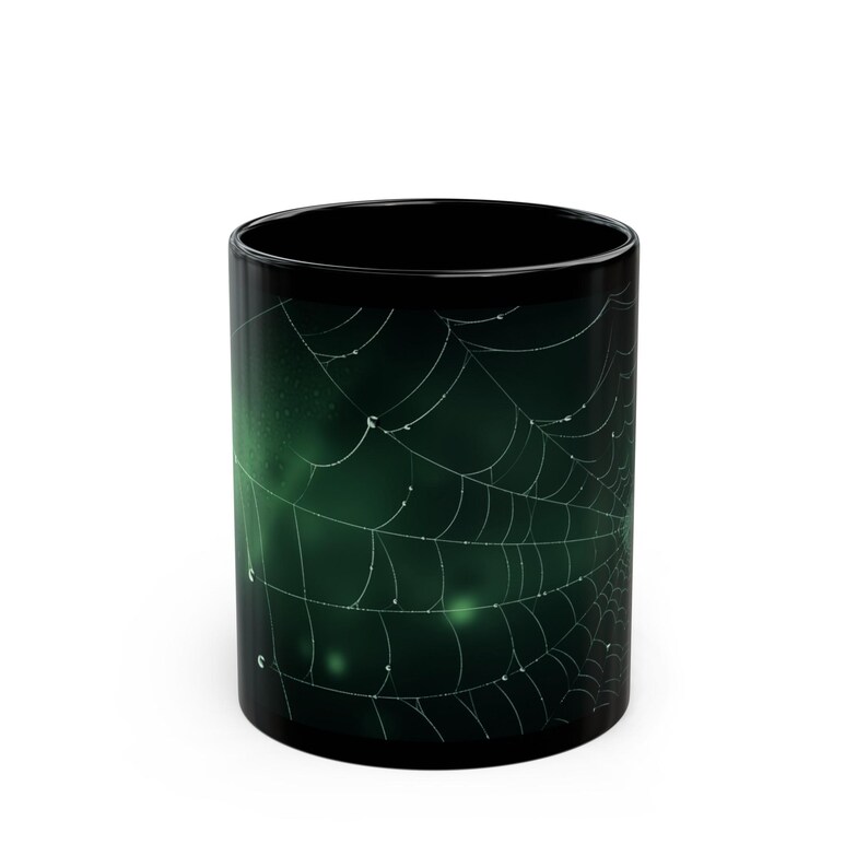 Spider Web Design Coffee Mug, Spider Webs, Cobb Webs, Halloween ...