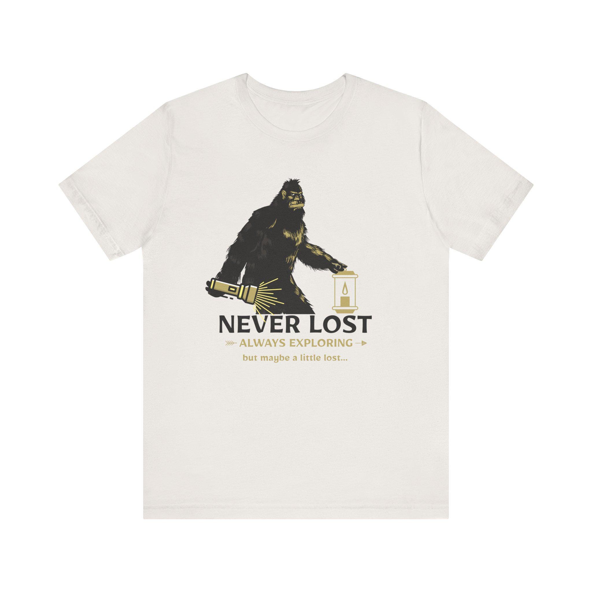 Bigfoot Never Lost Always Exploring Camping Unisex T-shirt, Outdoors ...