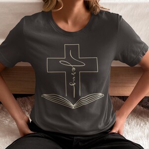Easter Gift, Christian Gift, Faith Inspired Unisex Tee Easter T-shirt ...