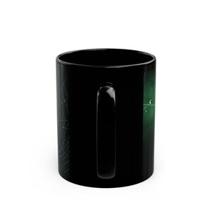 Spider Web Design Coffee Mug, Spider Webs, Cobb Webs, Halloween ...