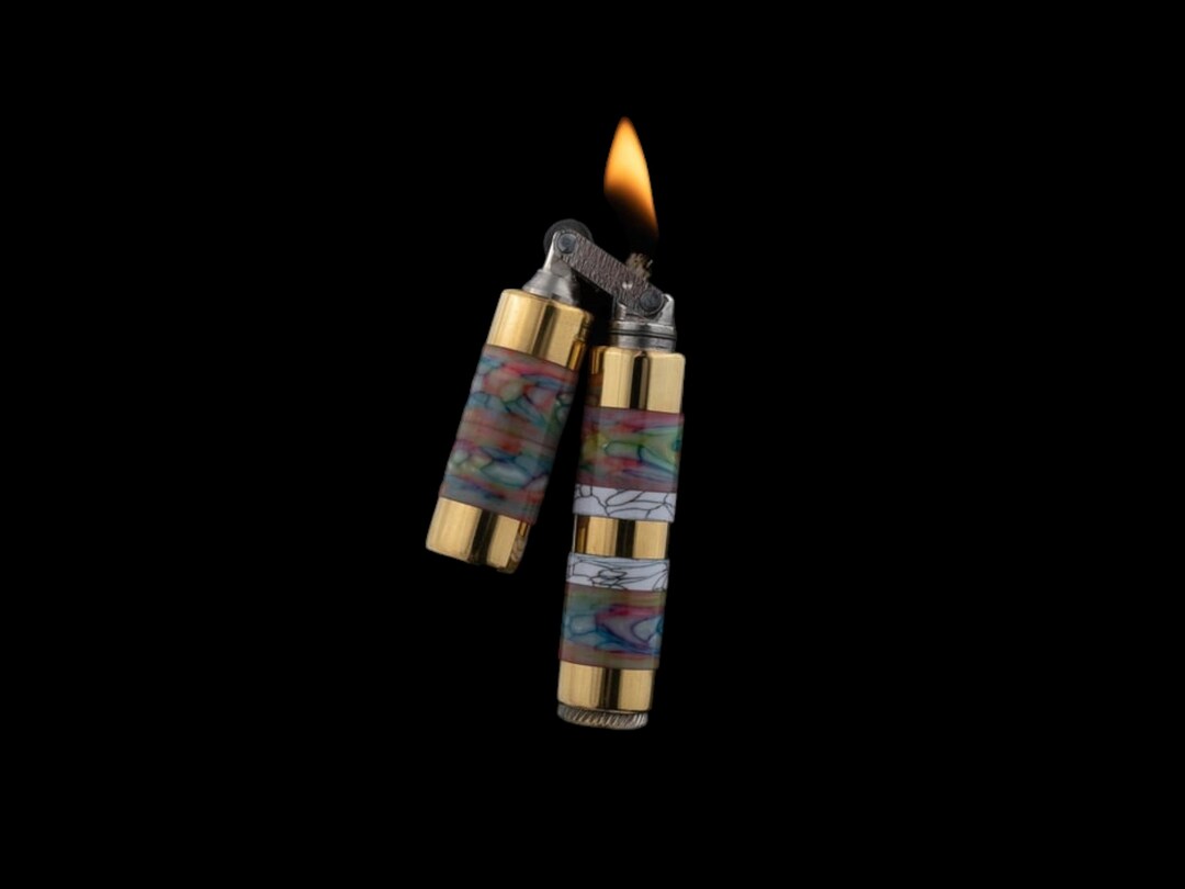 Handmade Rex Royal Model Rainbow Color Lighter Artistic Gala Design - Etsy