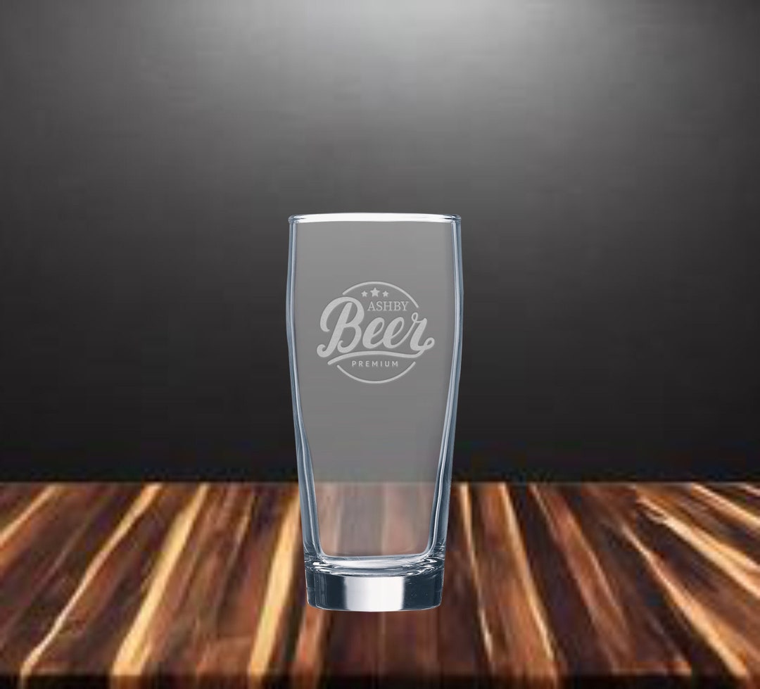 16 Oz. Custom Engravable Willi Becher Beer Glass - Etsy