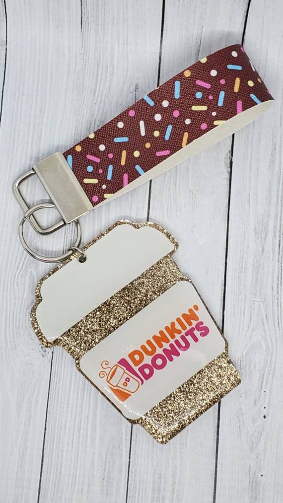 3 Coffee Keychain Dunkin Donuts | Etsy