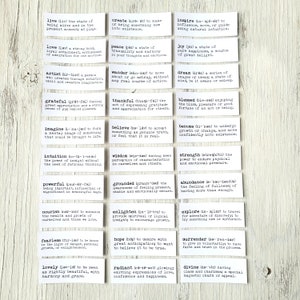 Dictionary Stickers . Definition Word Stickers . Inspirational - Etsy