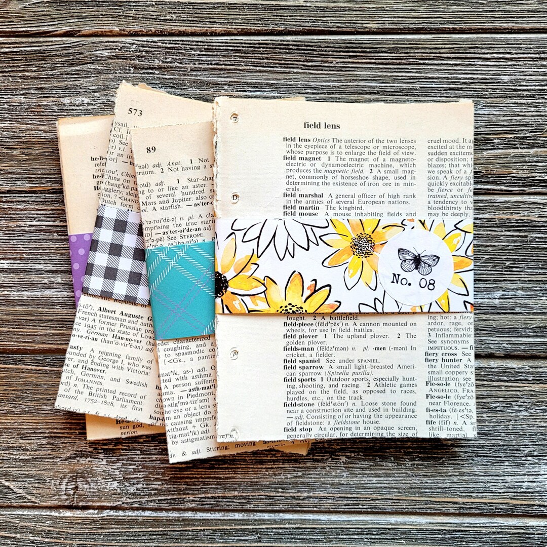 20pcs . Dictionary Paper . Scrap Paper Pack . Junk Journal Supplies ...