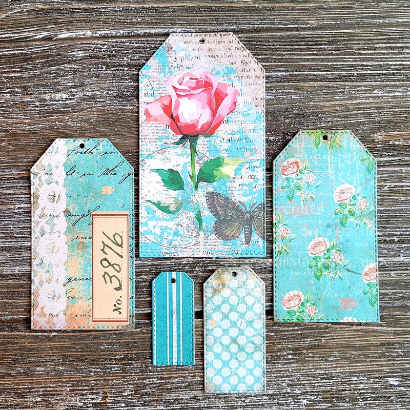 Scrapbooking Tags - Etsy