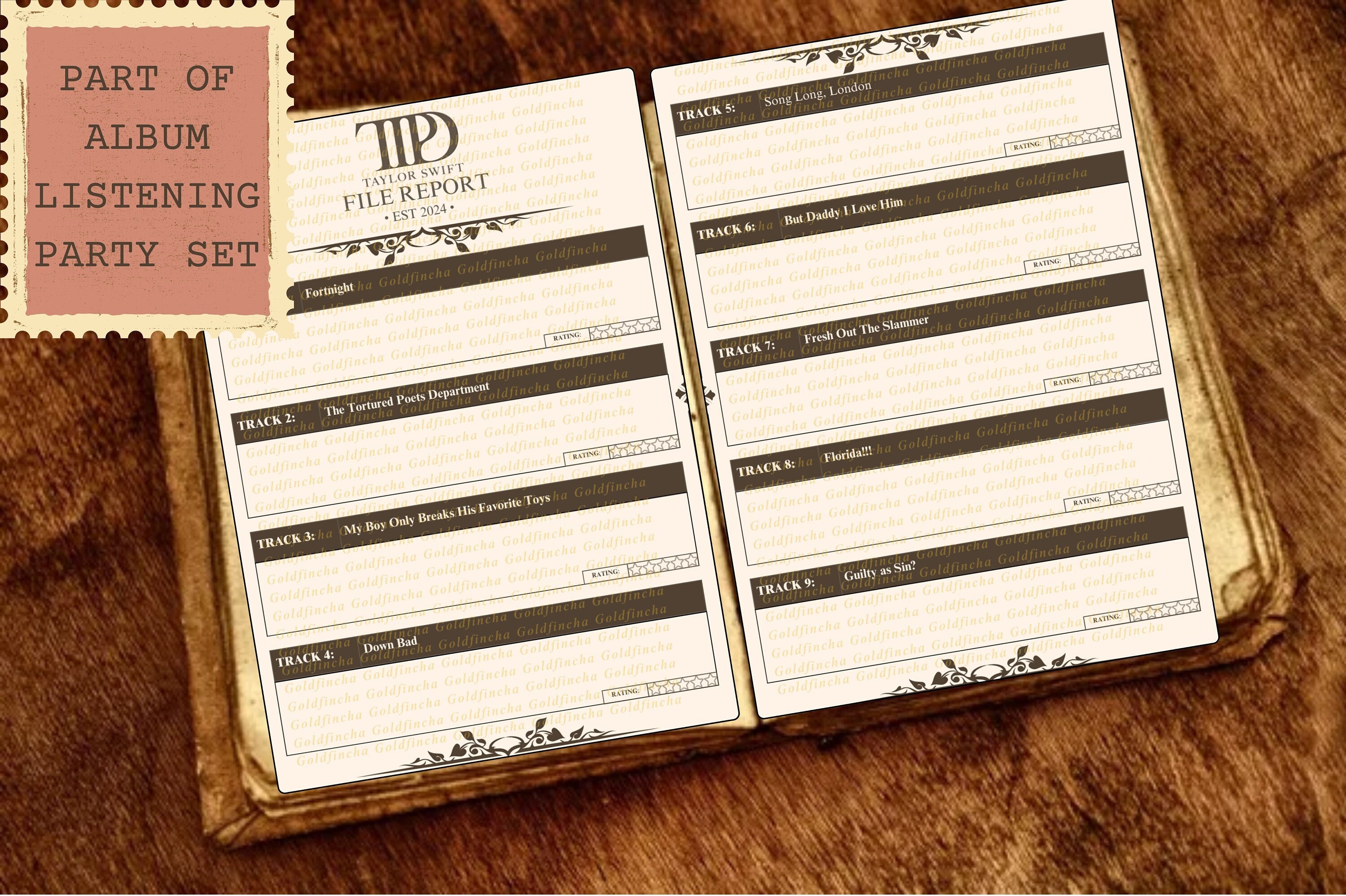 The Tortured Poets Department TTPD Album Release Part 2 File Report ...