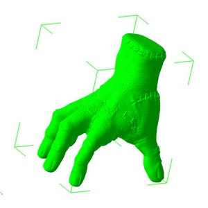 Unique Wednesday Addams Hand 3D Model for Your Collection - Etsy