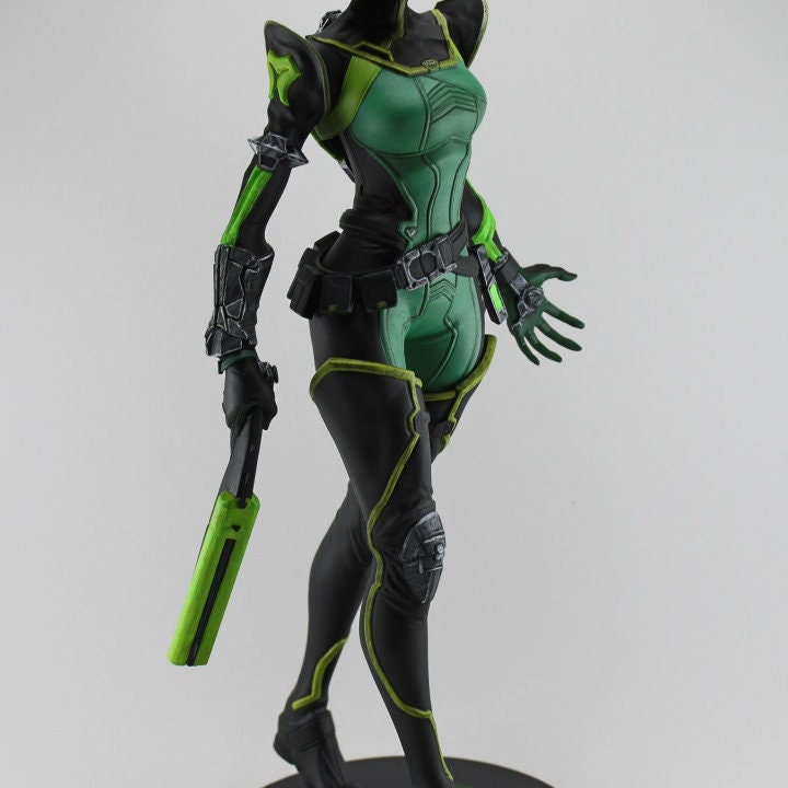 One of the Best Selling 3D Models on Etsy: Valorant Viper - Etsy