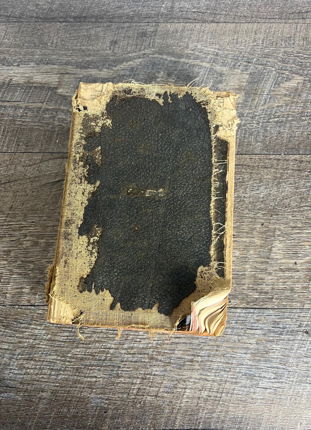 Very Tattered Old Bible Antique Distressed Decor Display Artifact - Etsy