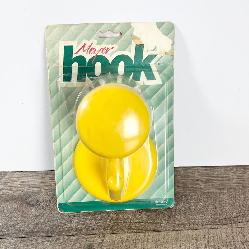 Yellow Wall Hook - Etsy