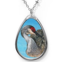 Crane Necklace – Sacred Turna Bird Medallion | Symbol of Longevity ...