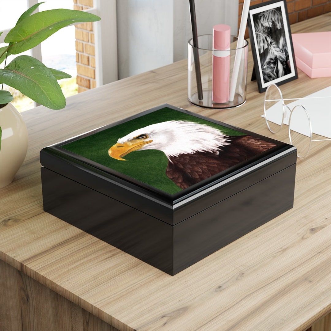 Bald Eagle Jewelry Box - Etsy