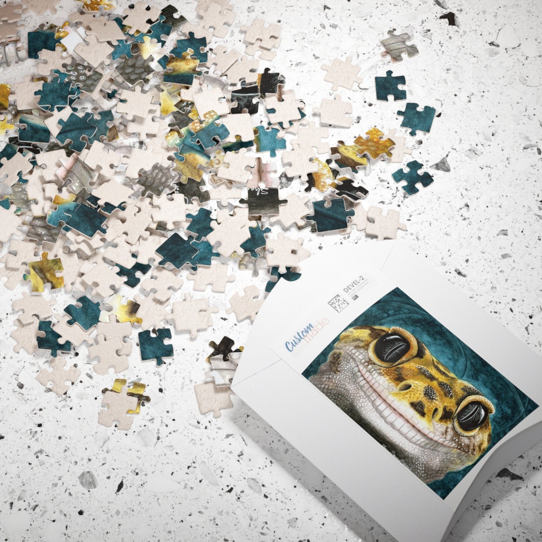 Leopard Gecko Puzzle (110 Pieces) - Etsy