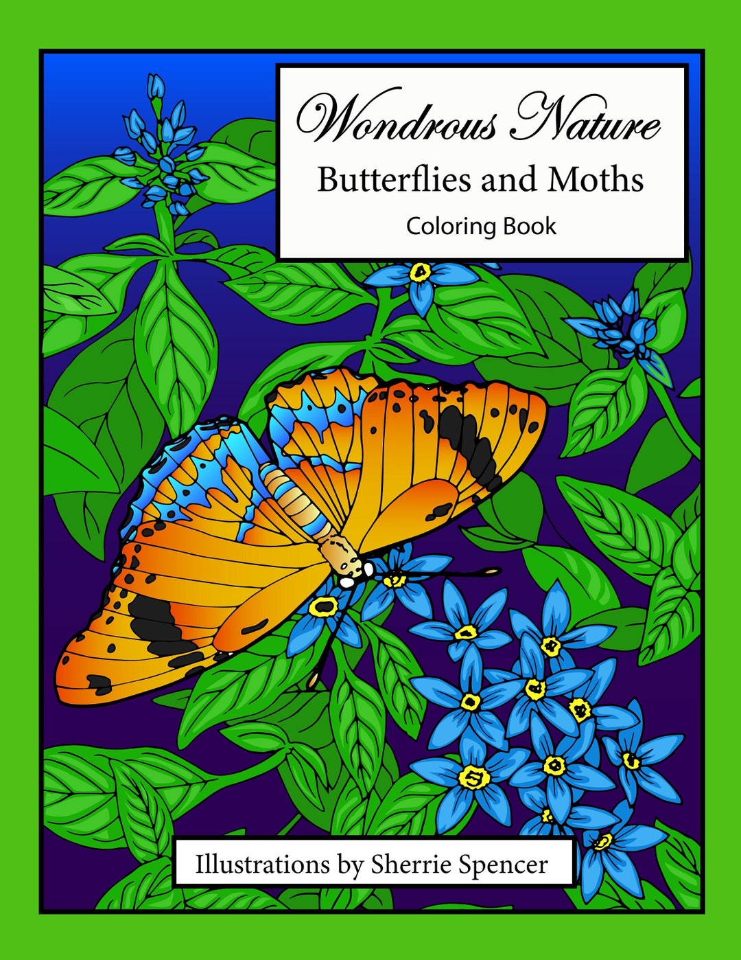Wondrous Nature Butterflies and Moths by Artist Sherrie Spencer - Etsy