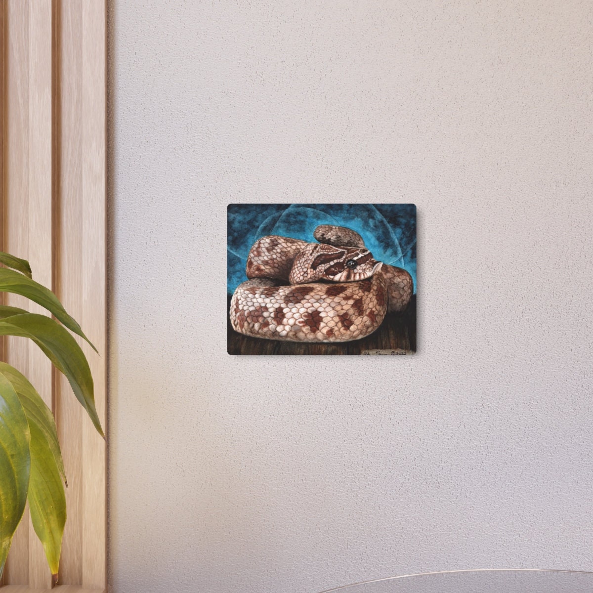 Hognose Snake Metal Art Sign - Etsy