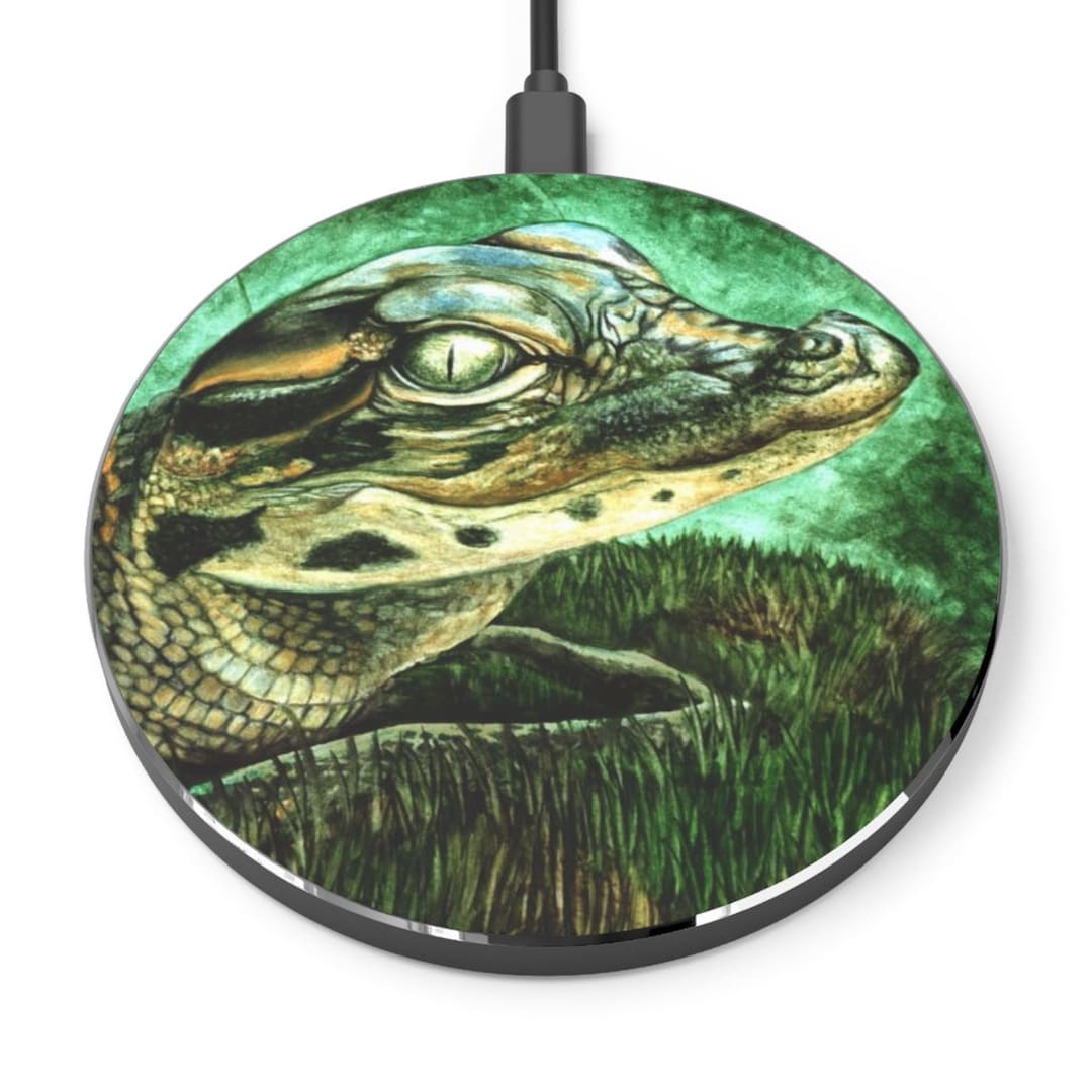 Alligator Hatchling Wireless Charger - Etsy