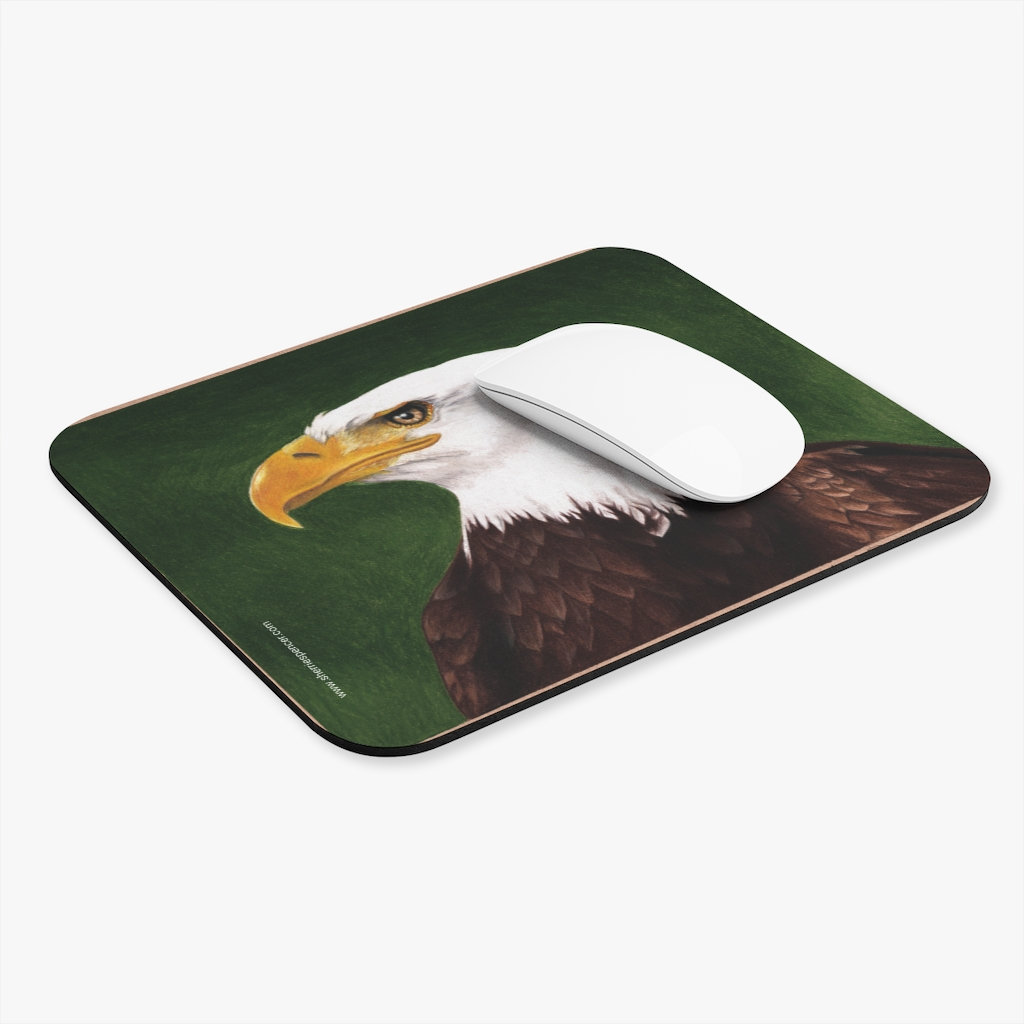 Bald Eagle Mouse Pad (rectangle) - Etsy