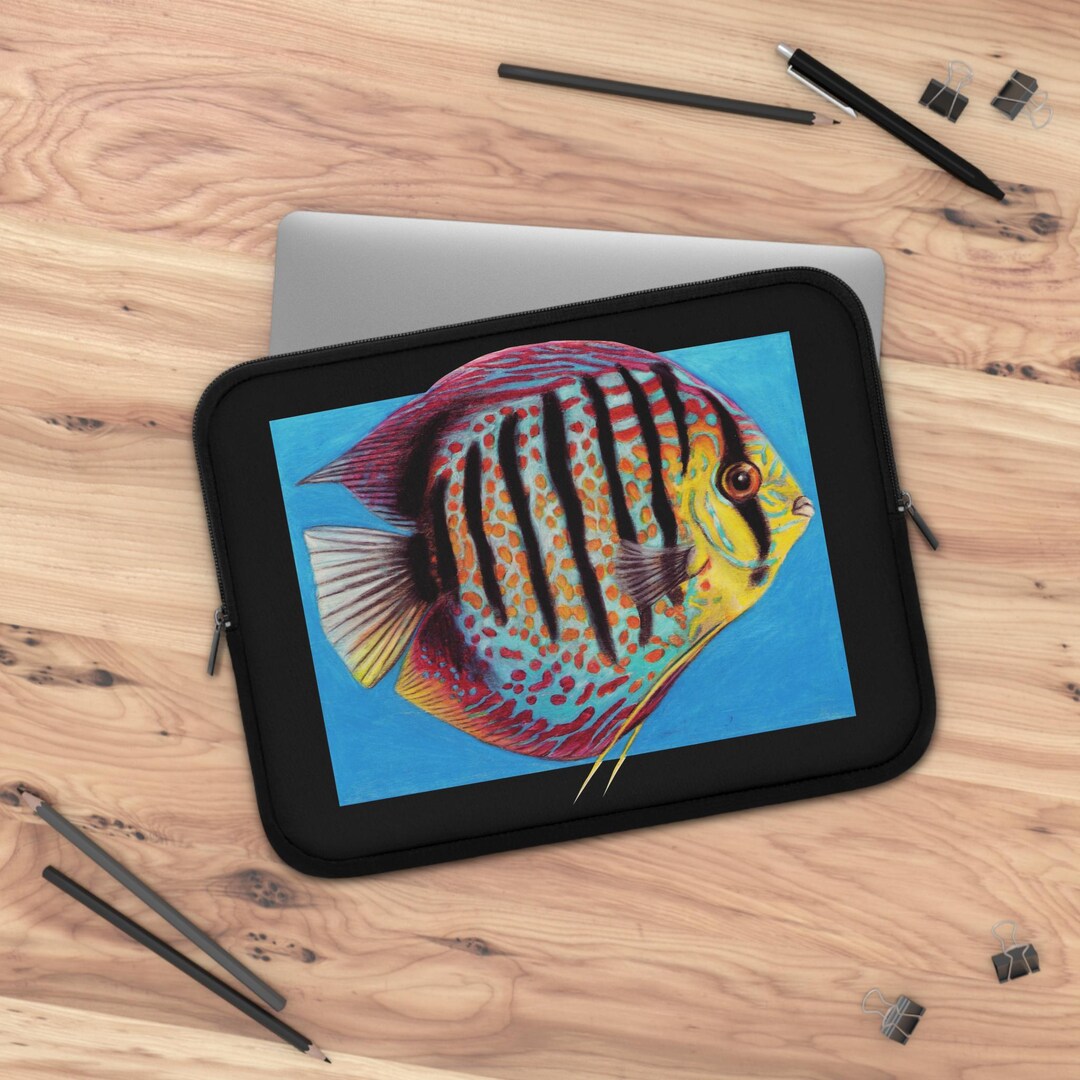 Discus Fish Laptop Sleeve - Etsy