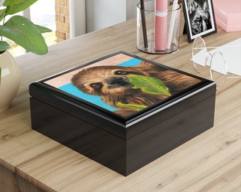 Sloth Jewelry Box - Etsy