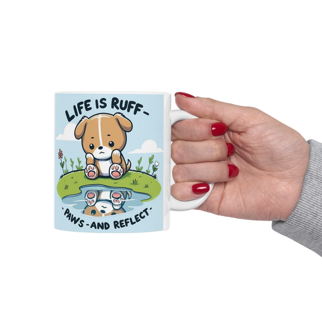 Reflective Ceramic Puppy Mug - Perfect Gift for Coffee Lovers | Life is ...