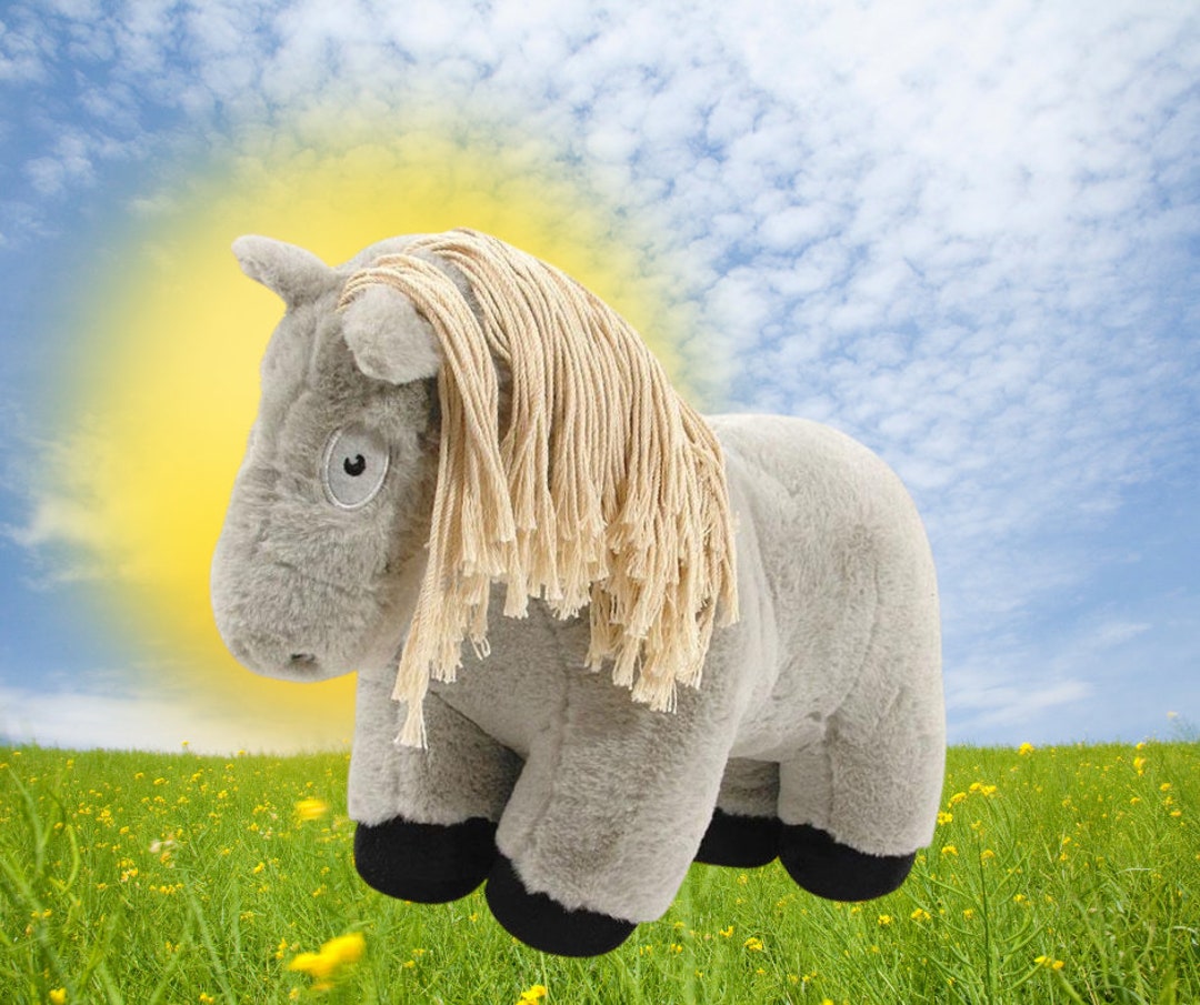 Grey Crafty Pony Plush CRAFTY PONIES, Help Kids Learn How Everything ...