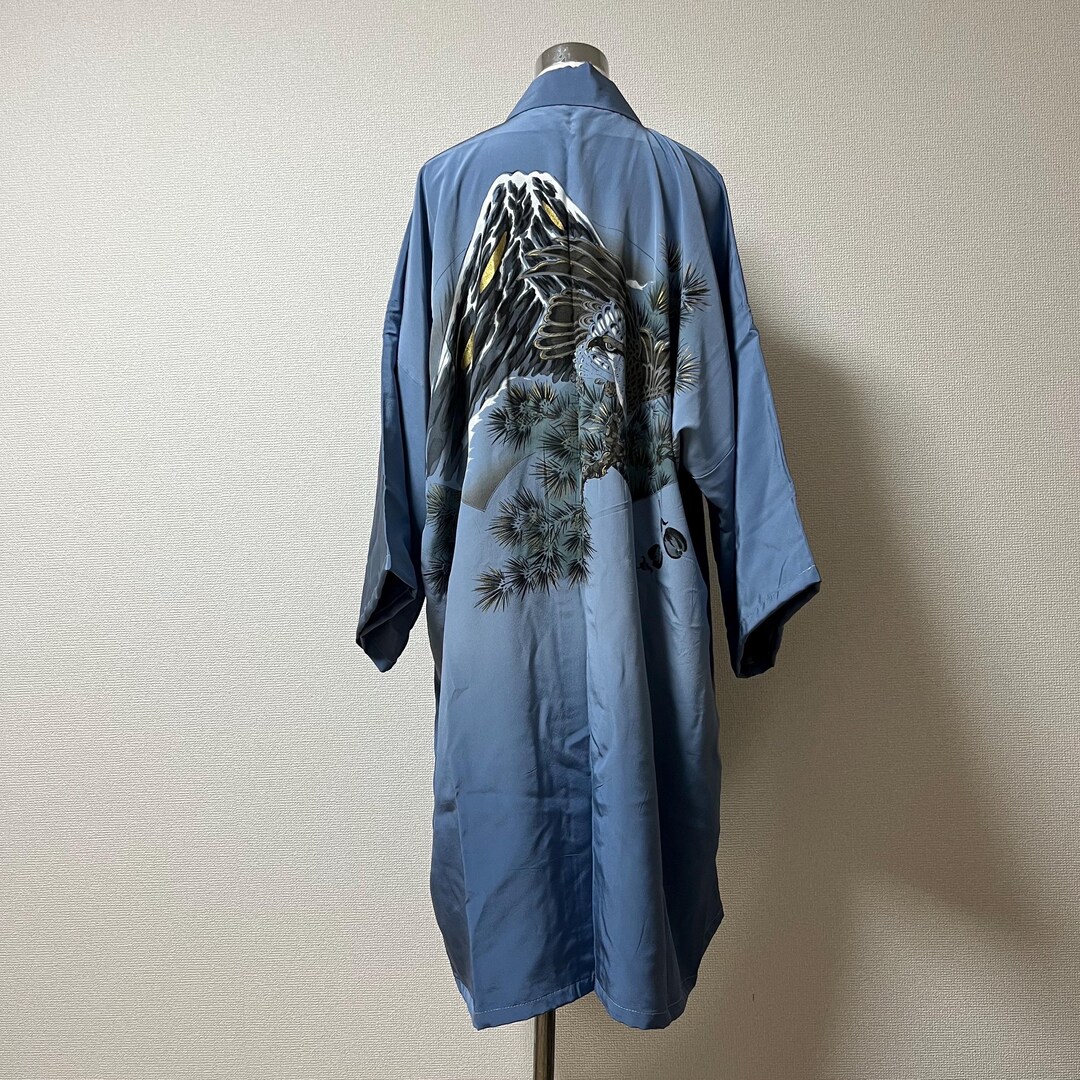 Japanese Hanten-style Jacket With Multiple Family Crests | Lightweight ...