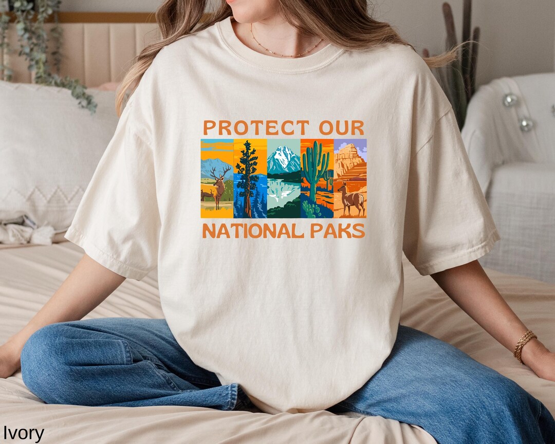 Protect Our Parks Shirt: Comfort Colors National Parks Tee - Etsy