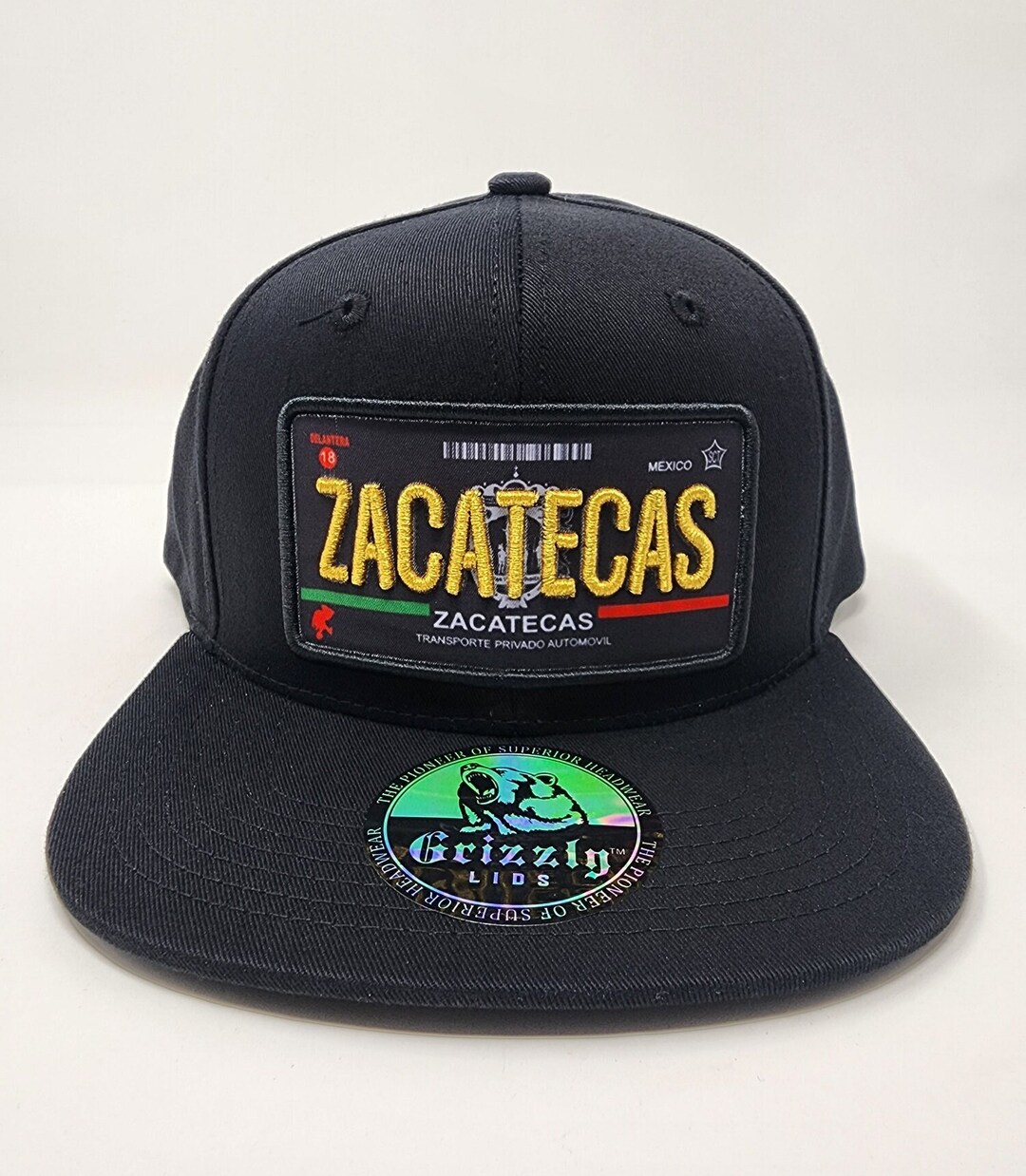ZACATECAS Mexico License Plate Adjustable Snapback - Etsy