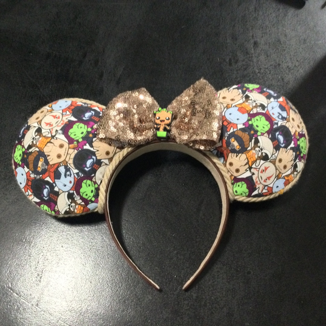 Groot Inspired Mickey Ears - Etsy