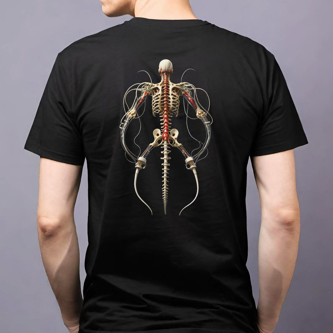 Eldritch Monster Skeleton 4283 Classic Cotton T-shirt - Etsy